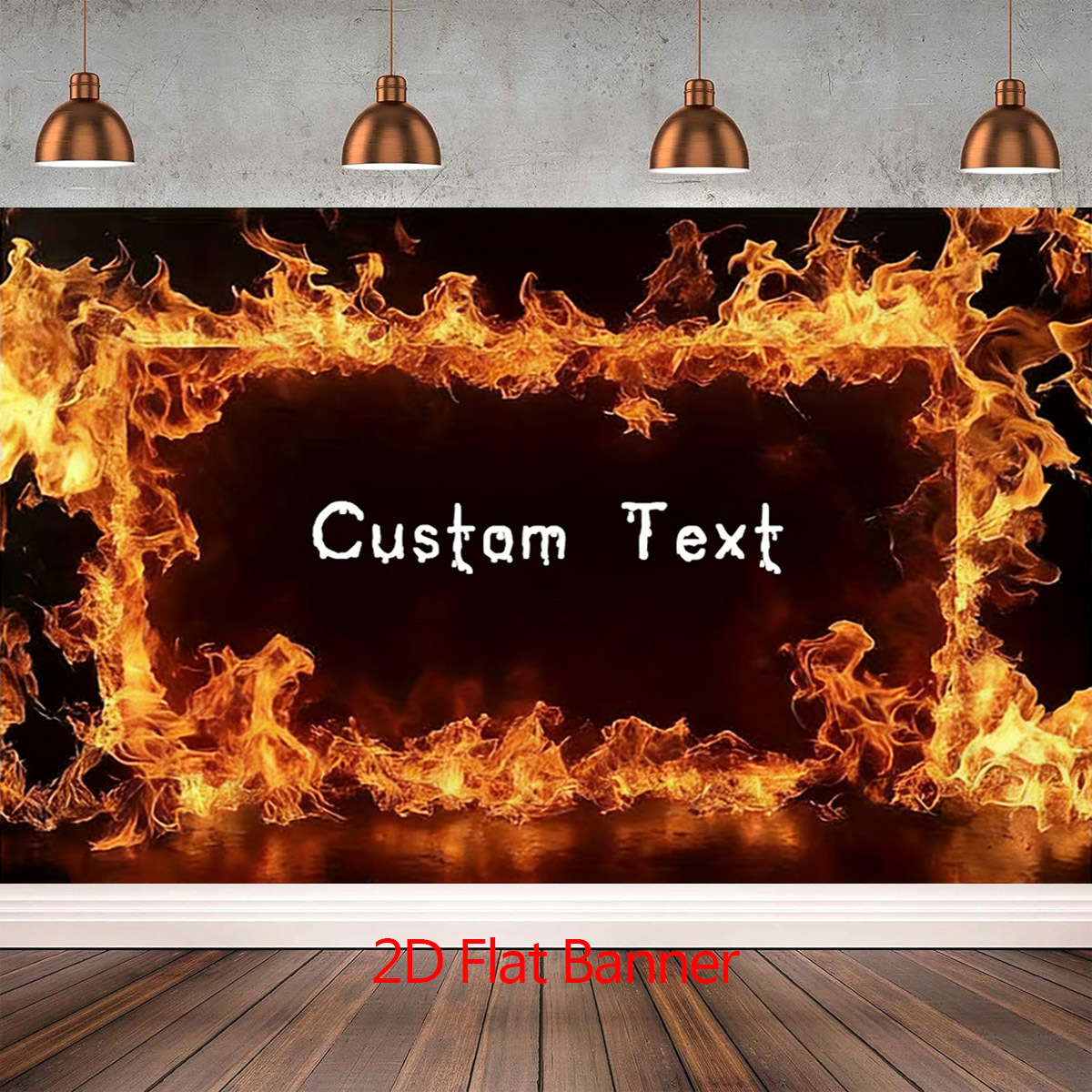 fire decor sold on Temu United States