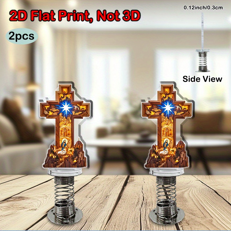 Cross Table Decorations