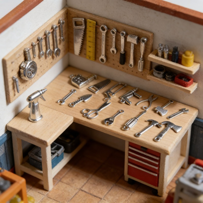 miniature tools sold on Temu United States