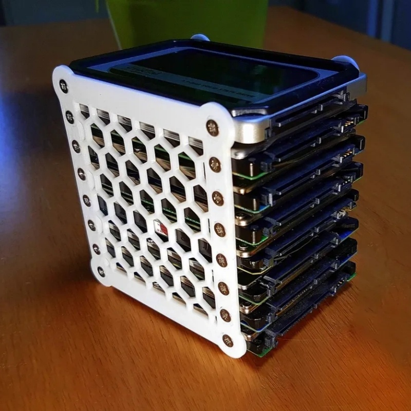 hard drive enclosure sold on Temu United States