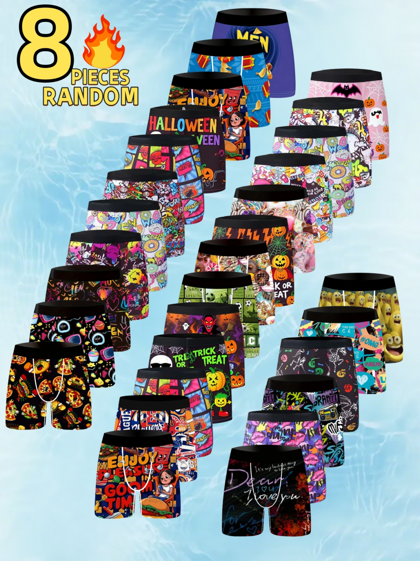 men boxers sold on Temu United States