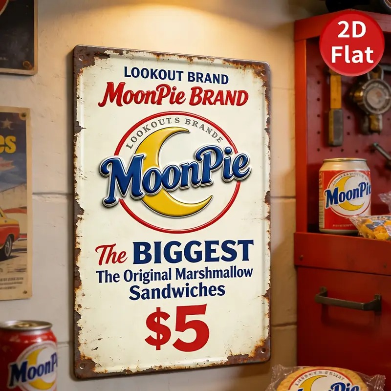 vintage metal signs sold on Temu United States