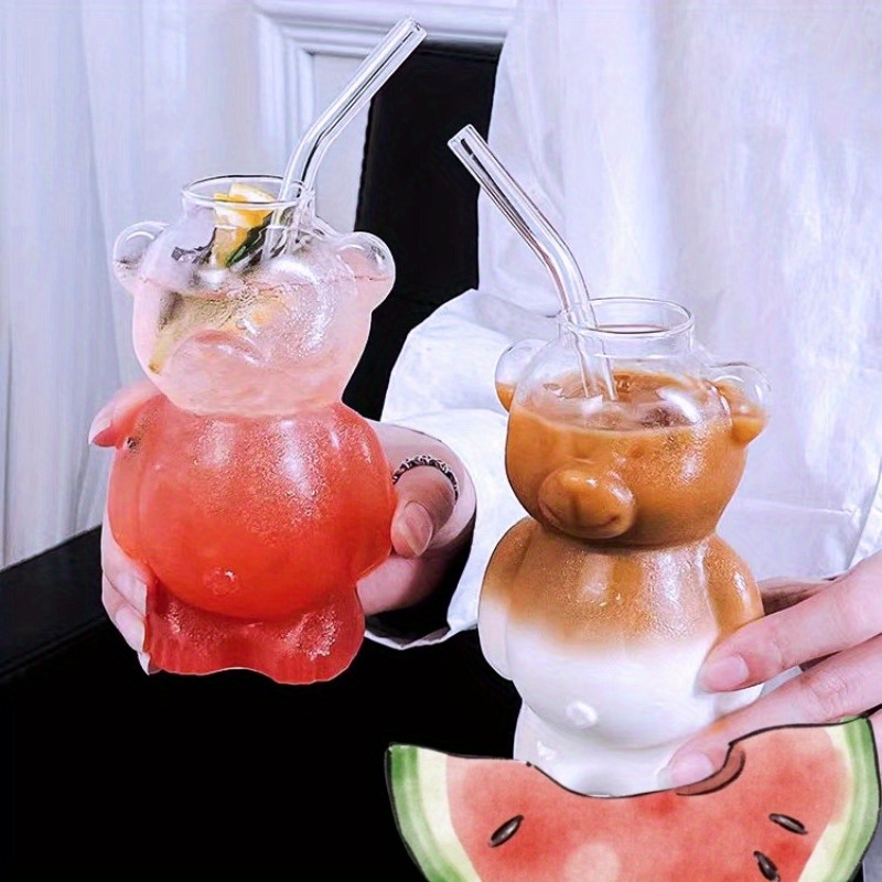 glass cups with straw sold on Temu Philippines
