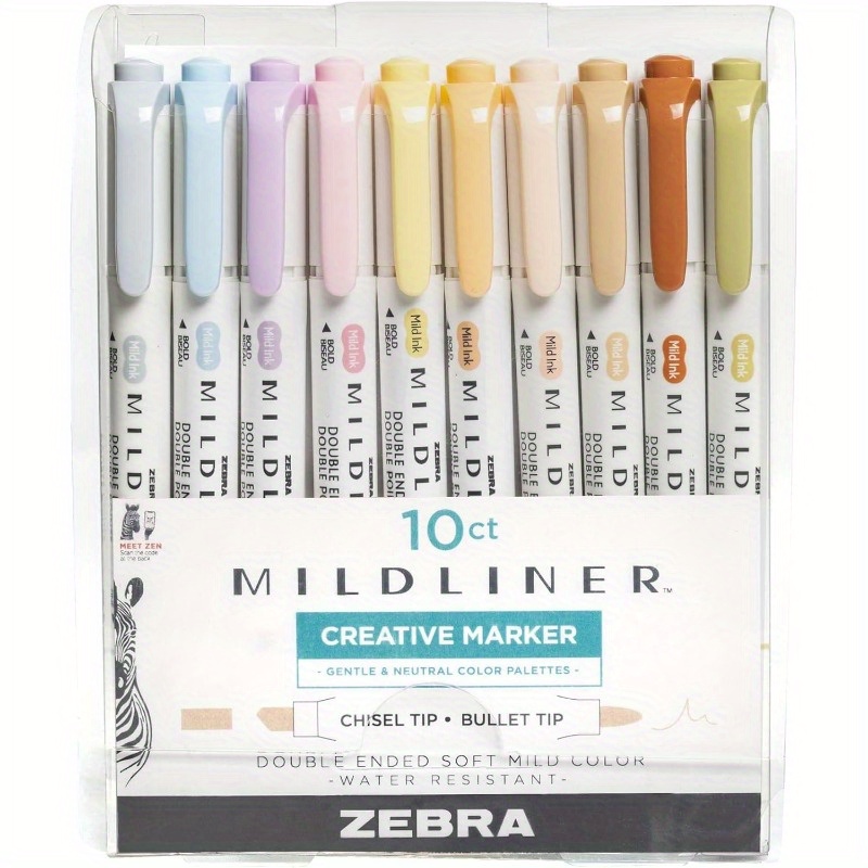 Zebra mildliner highlighters store