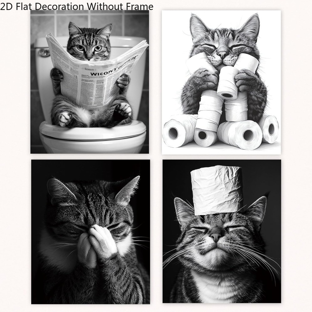 cat wall art sold on Temu United States
