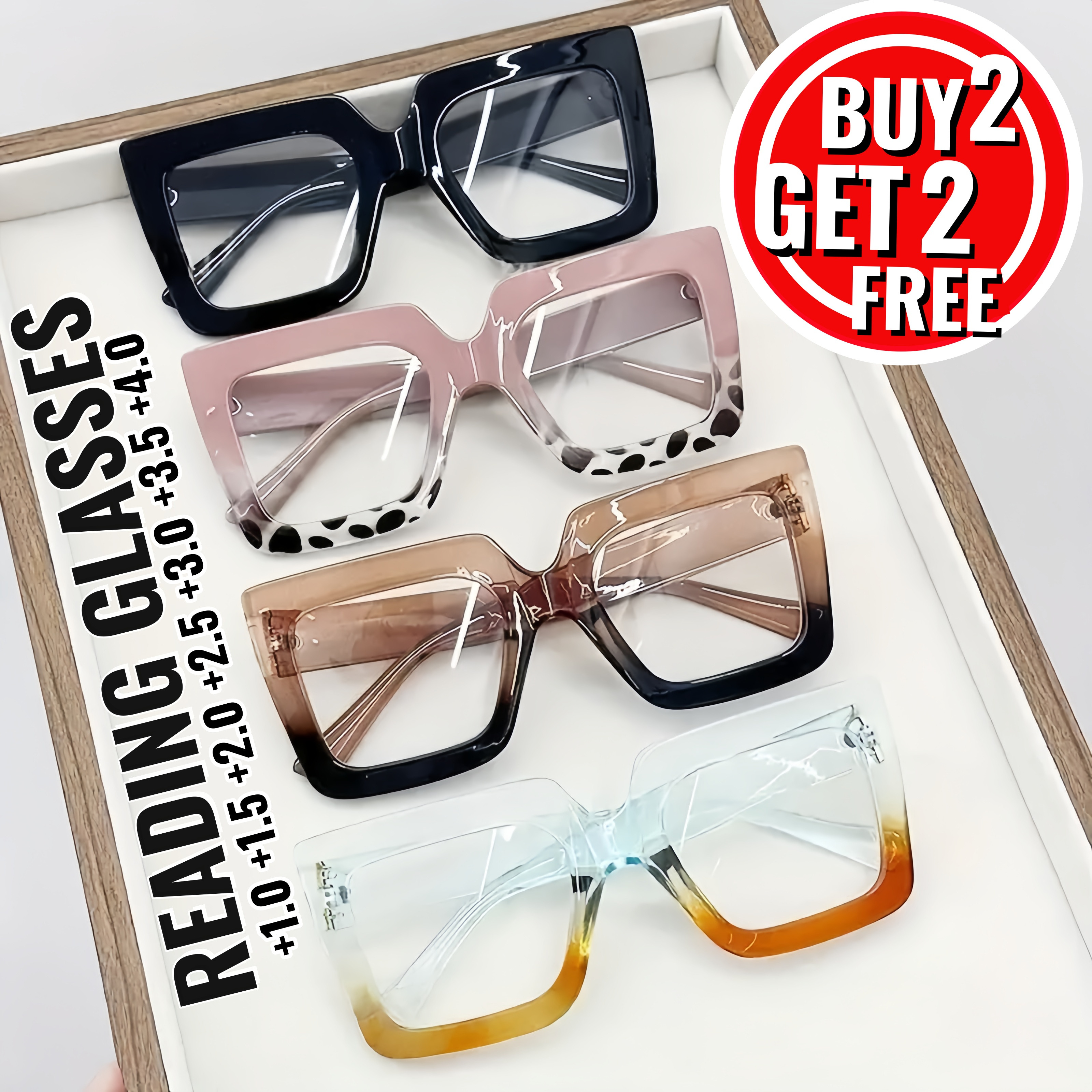 reading eyeglasses sold on Temu United States