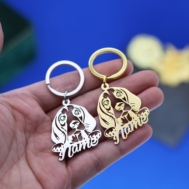 beagle keychain sold on Temu United States