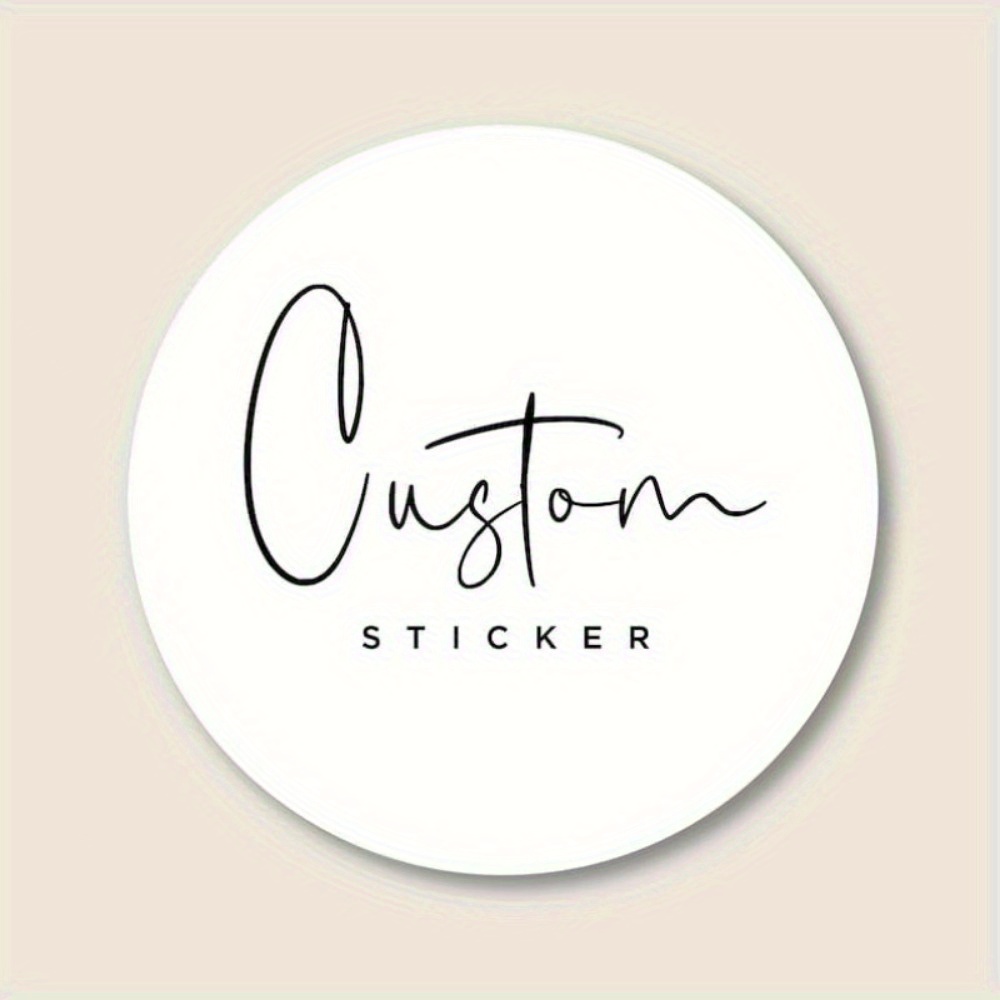 custom stickers sold on Temu Australia
