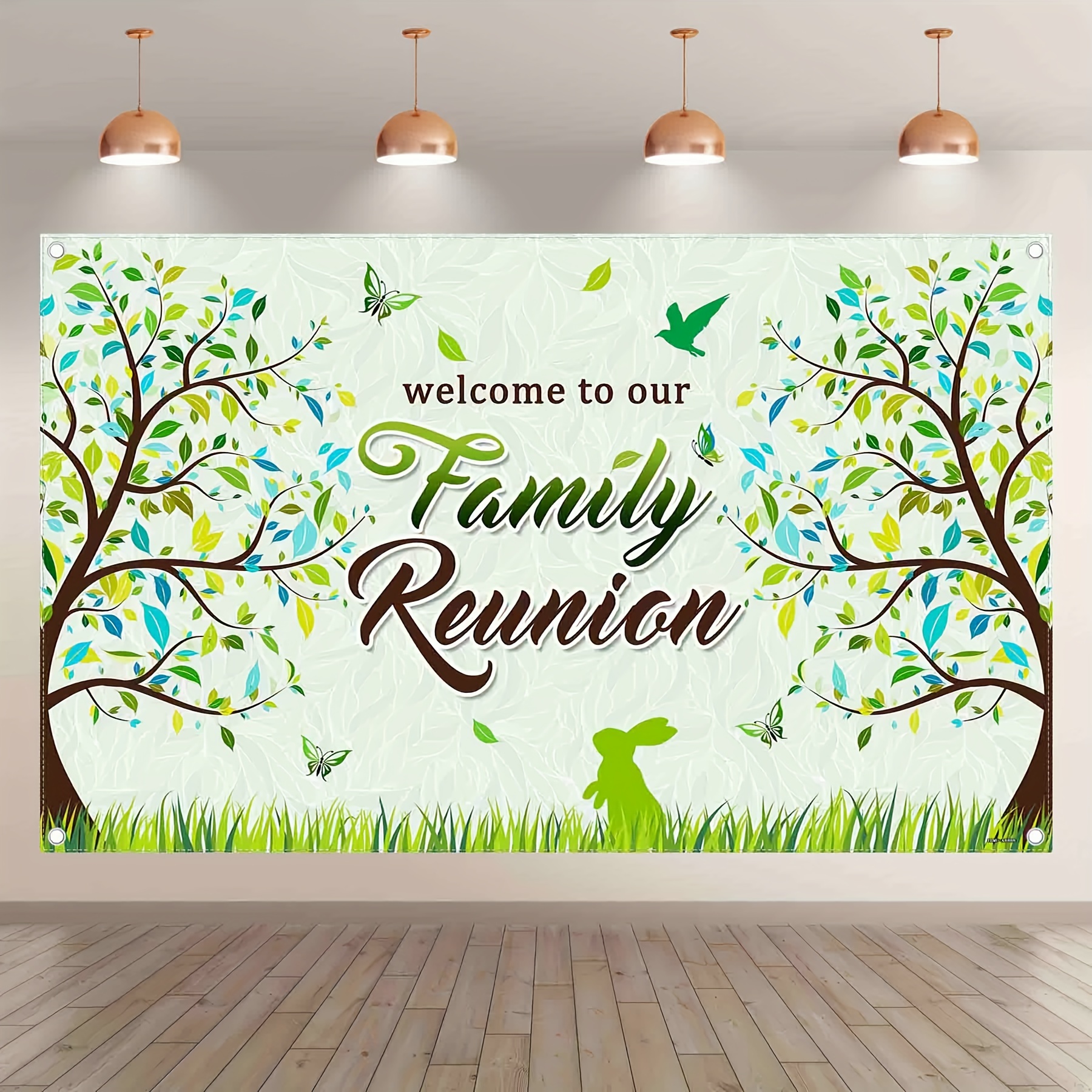 Family Reunion Backdrop Nearby