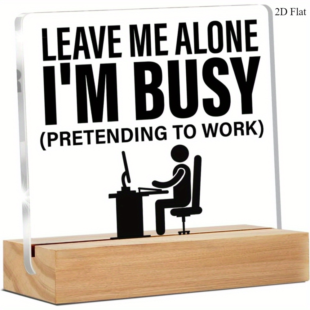 funny work signs sold on Temu Australia