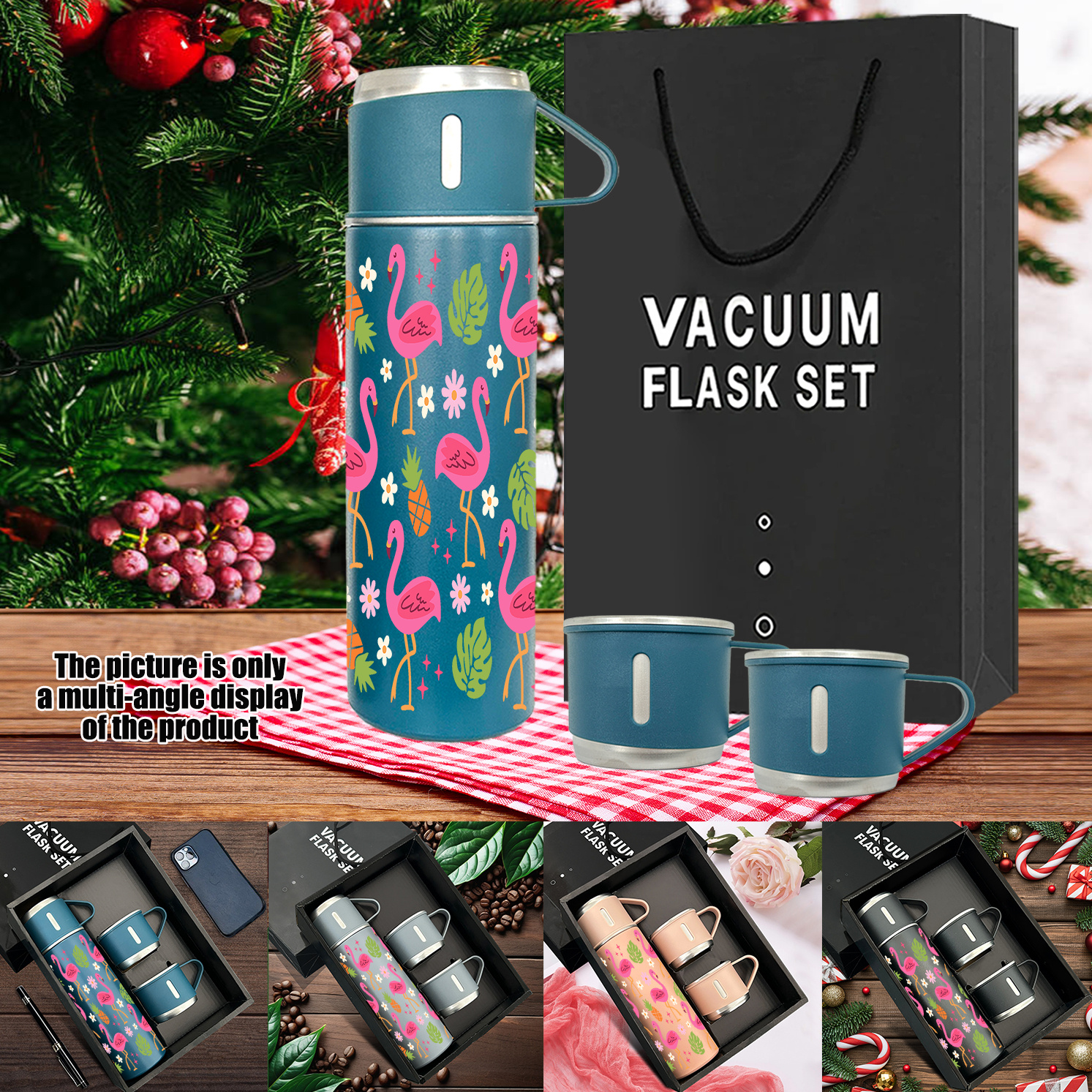 thermal mug set sold on Temu United States