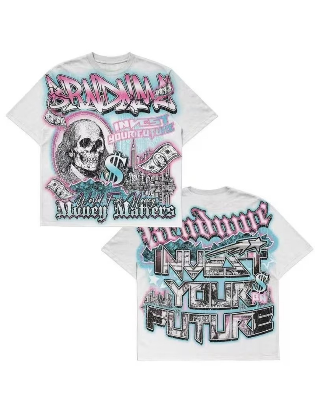graphic tees women sold on Temu United States