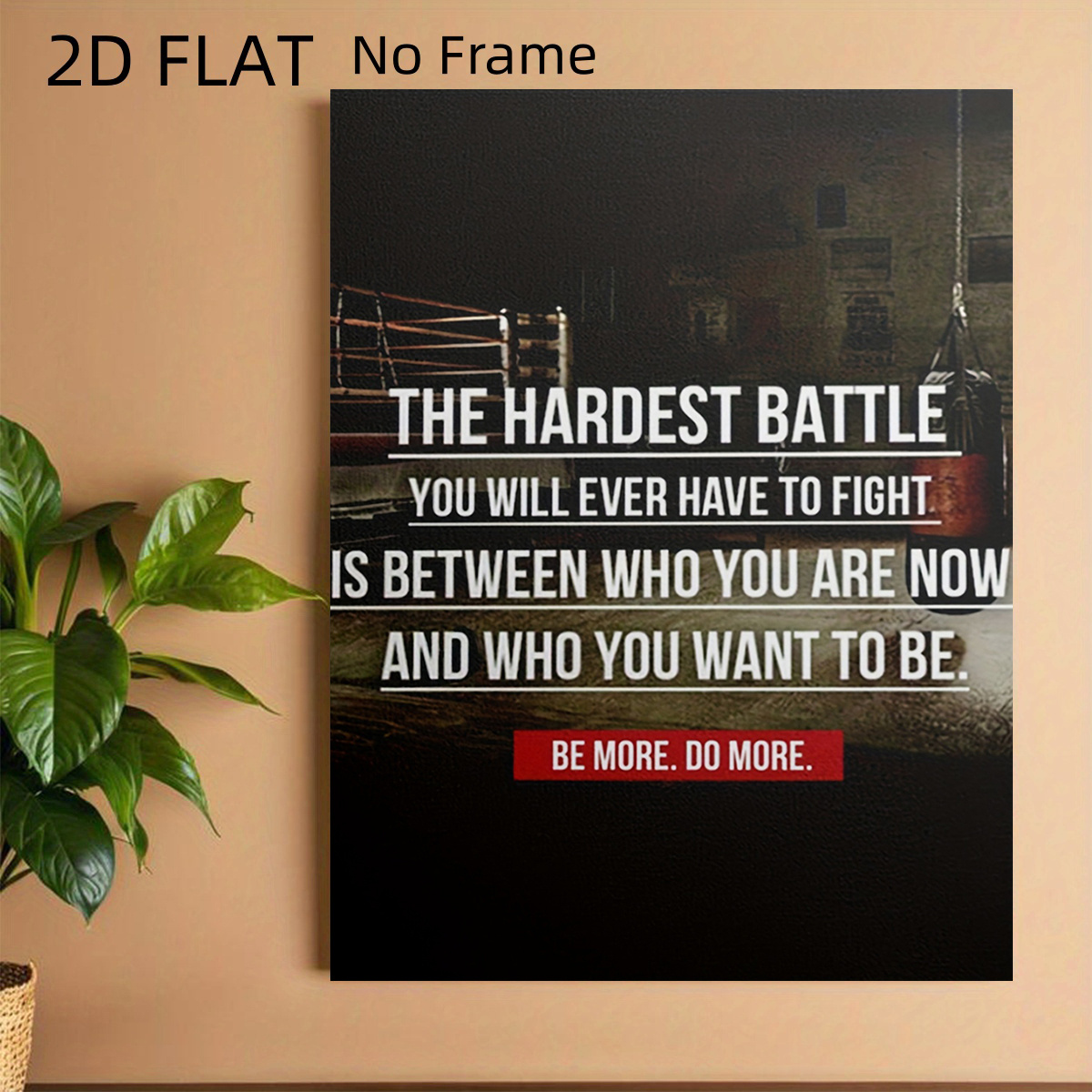 motivational frames sold on Temu Australia