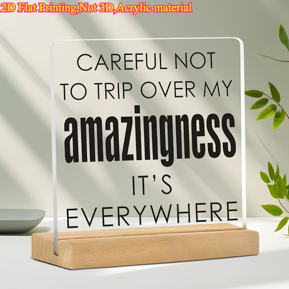 funny work signs sold on Temu Australia