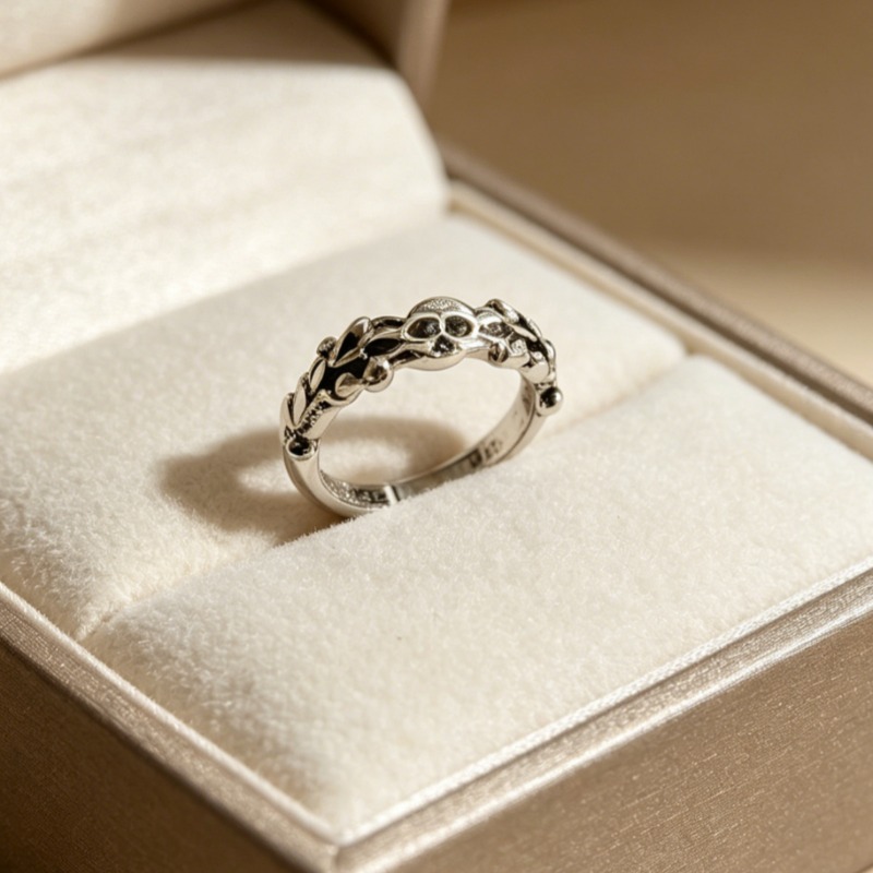 skull ring sold on Temu United States