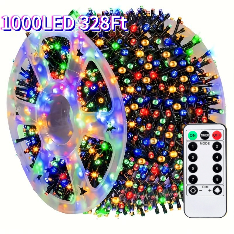 christmas lights sold on Temu United States