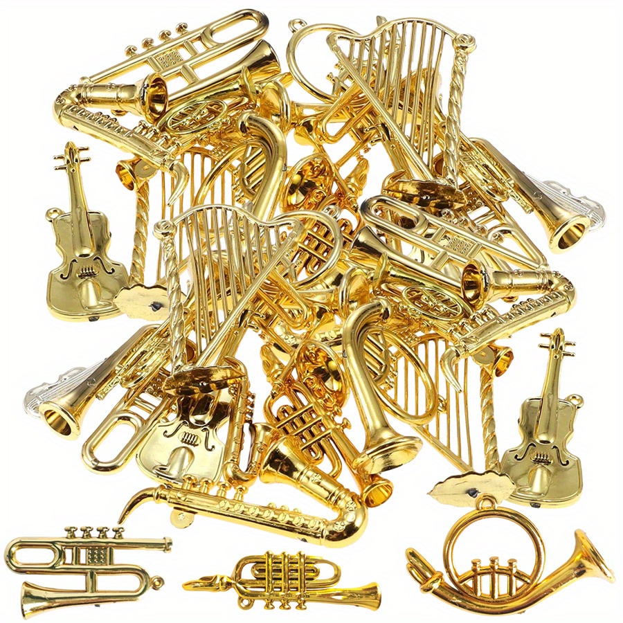 Saxophone Lego Mini Saxophone Miniature Musical Instruments Replica ...