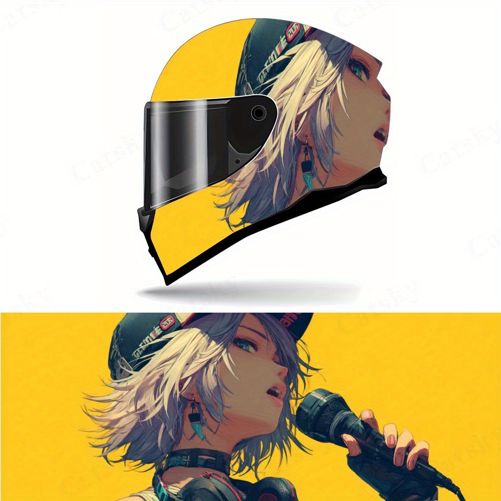 Anime Girl Motorcycle Wrap
