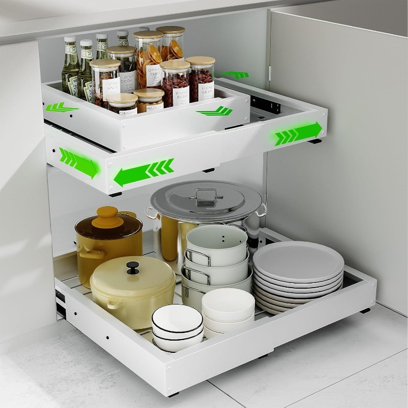 pull out cabinet shelves sold on Temu United States
