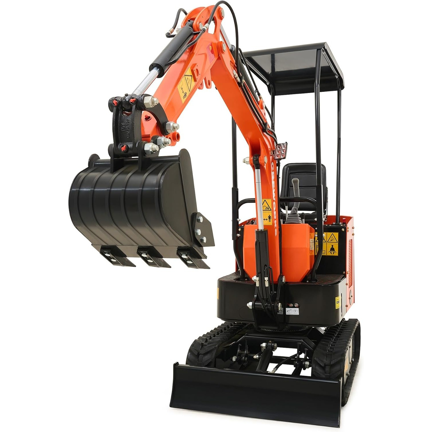 excavator sold on Temu United States