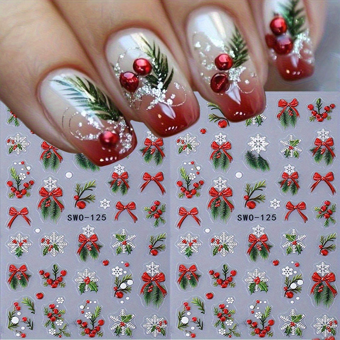 xmas stickers sold on Temu Australia