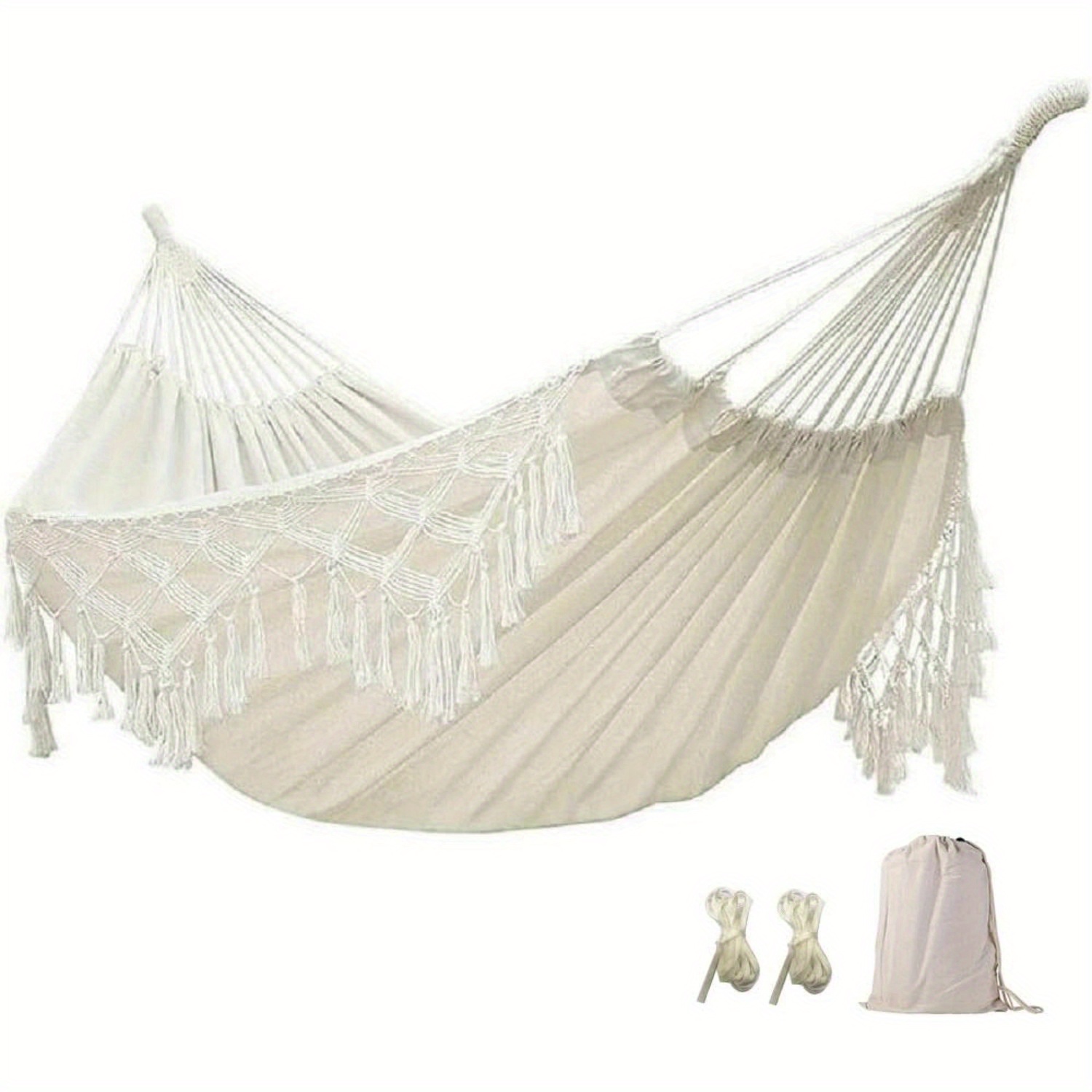 outdoor hammock with stand sold on Temu United States