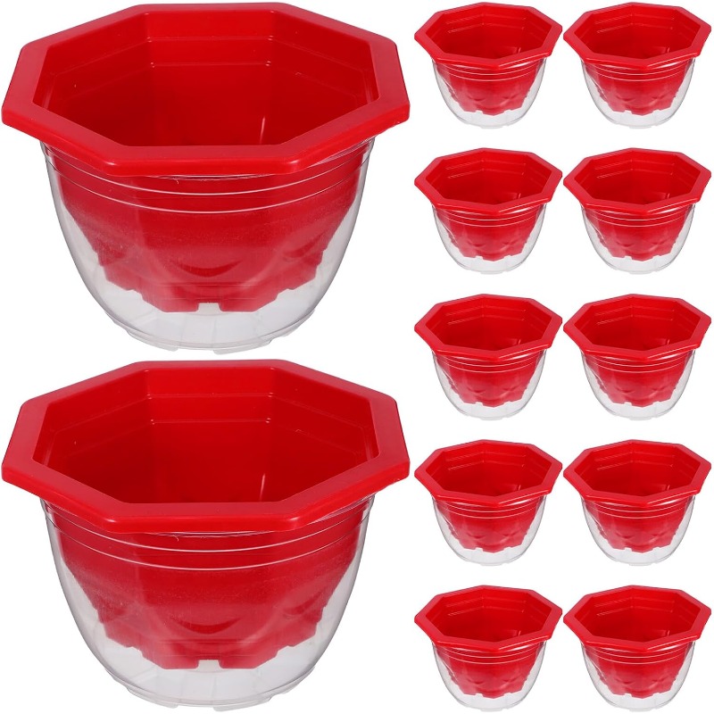 self watering planters pots sold on Temu Canada