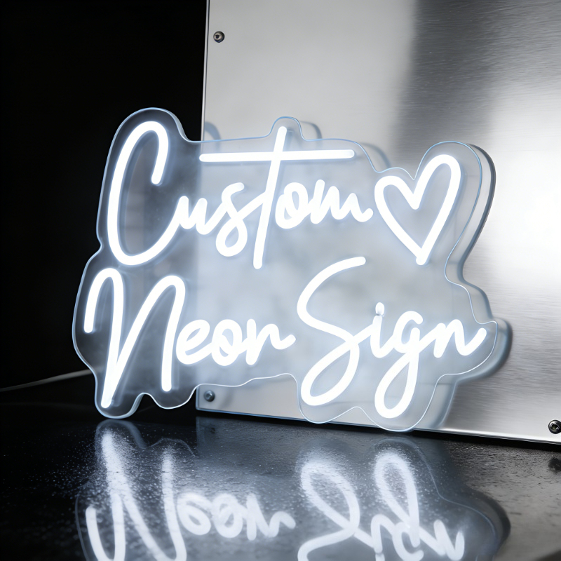 personalised neon signs sold on Temu United States