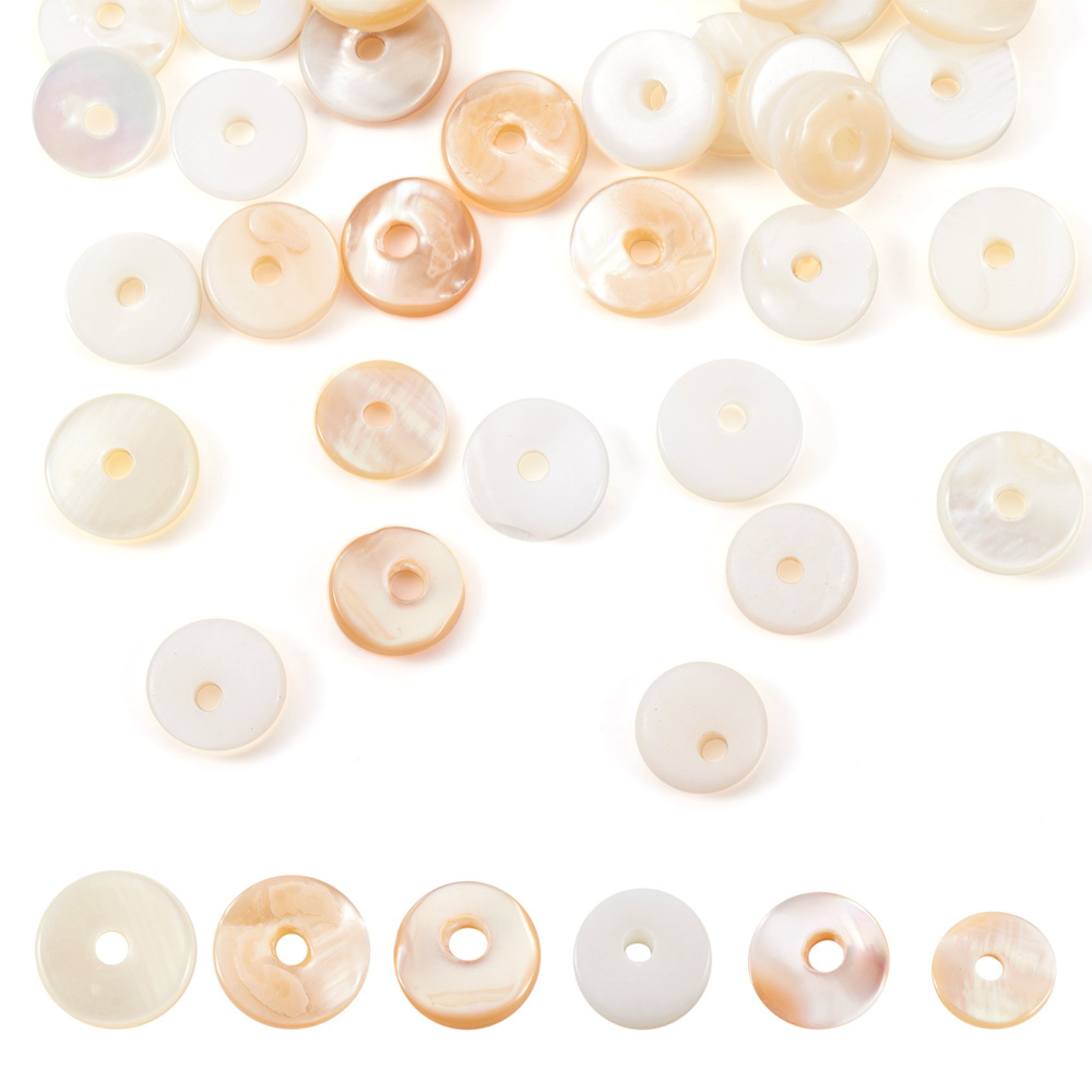 heishi shell beads sold on Temu Mexico