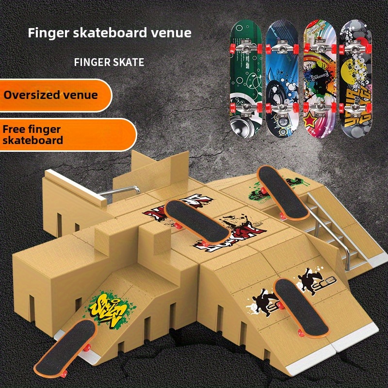 fingerboard obstacles sold on Temu United States