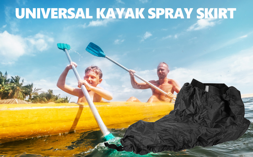 Kayak Seat Cover Anti Dust Spray Ejoyous Kayak Spray Skirt,Universal ...