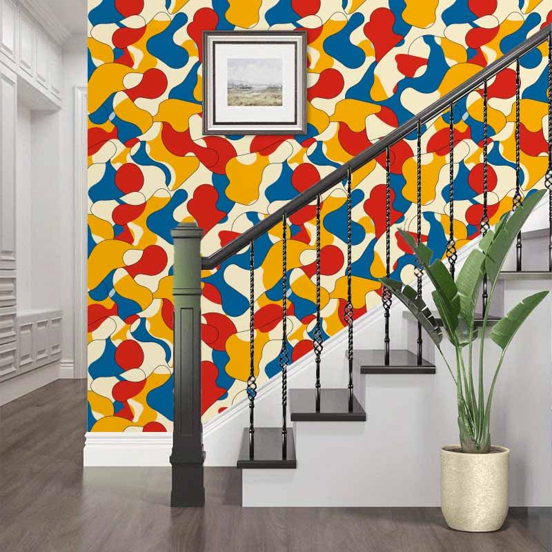 wallpaper stick on wall - Kyrgyzstan