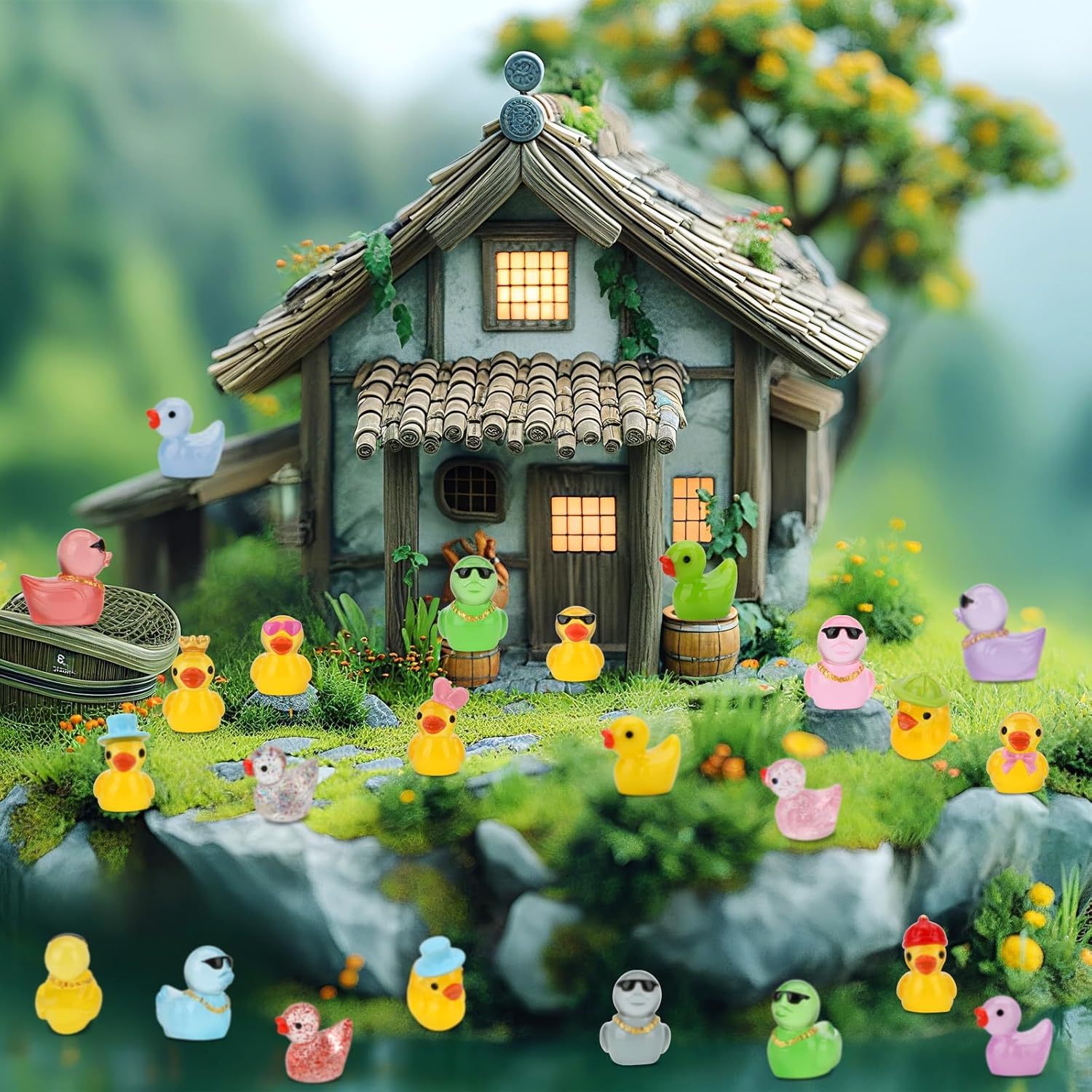 resin ducks sold on Temu United States