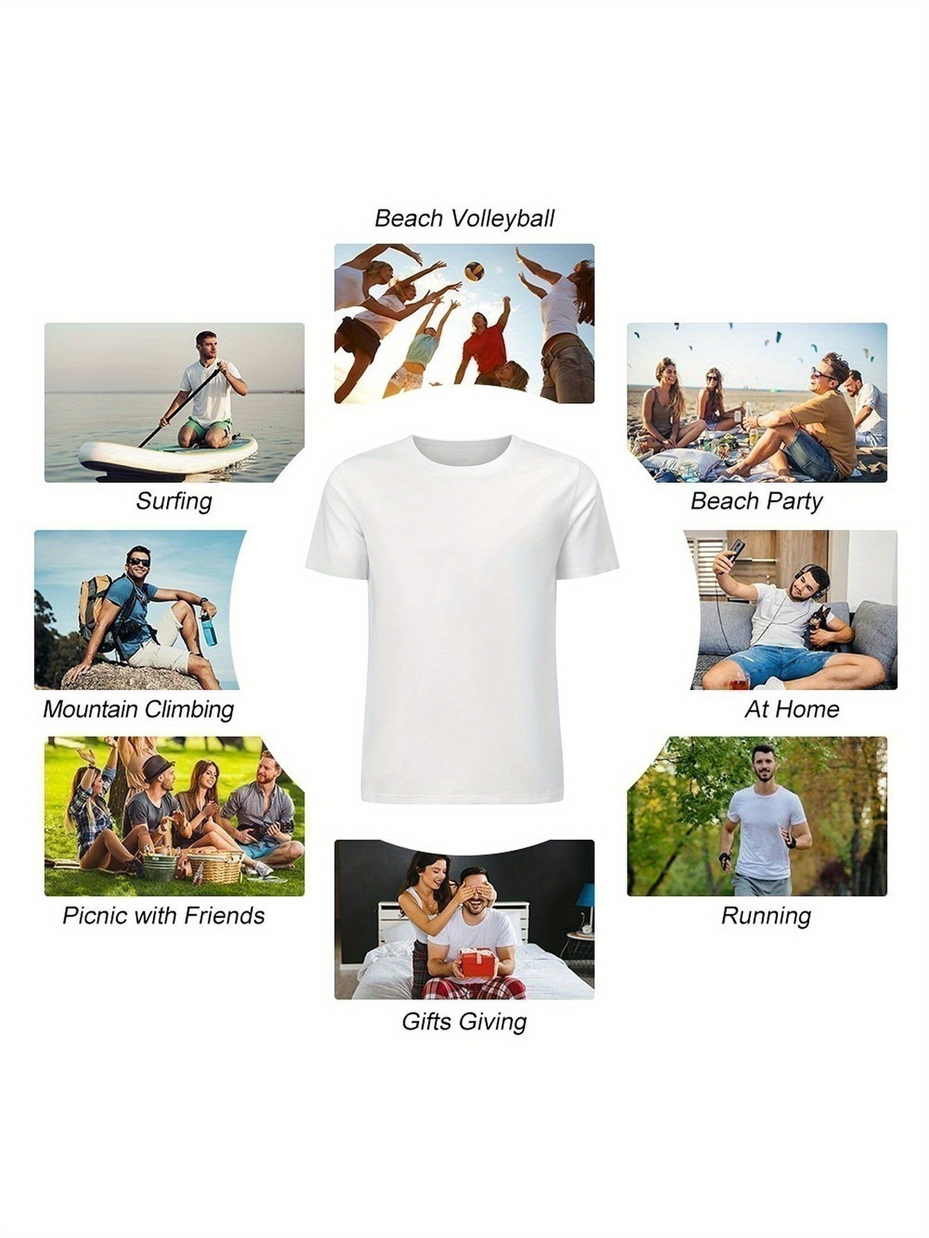 "customizable White Mockup Men – High quality Realistic Male - Temu