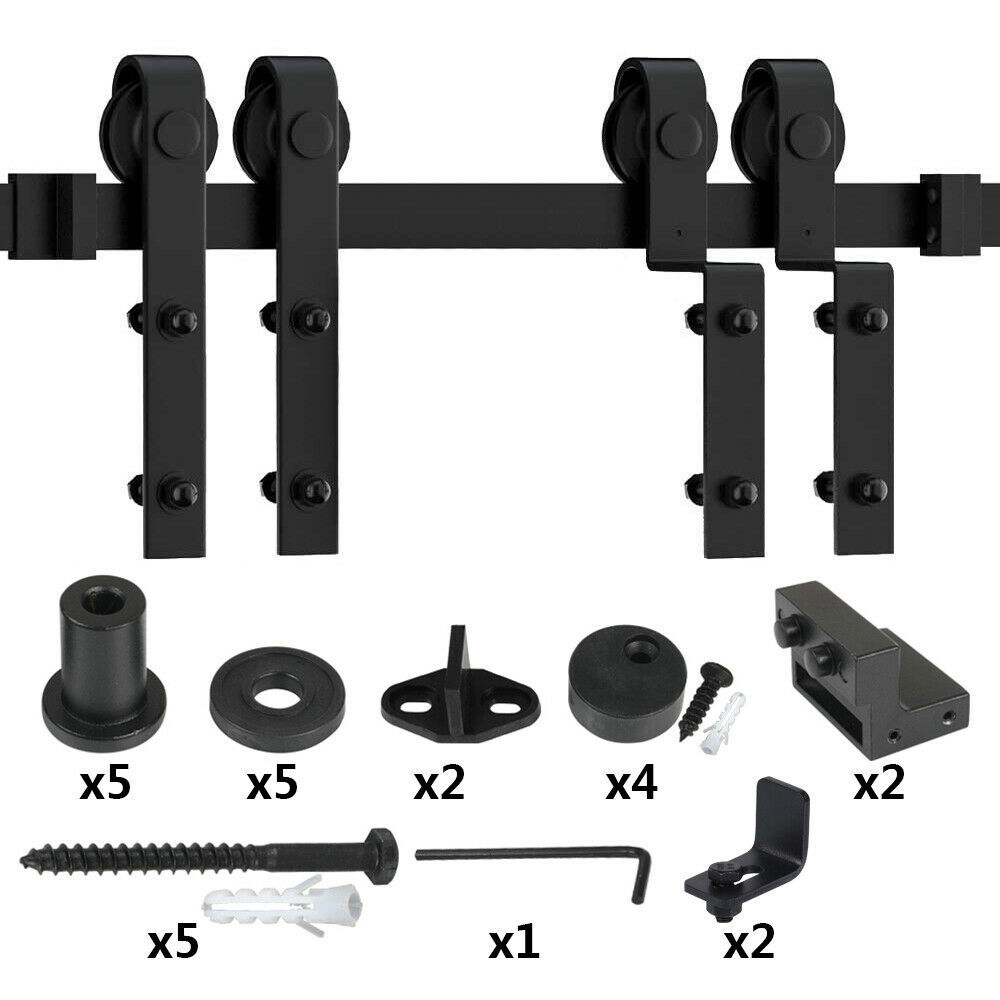 barn door hardware sold on Temu United States