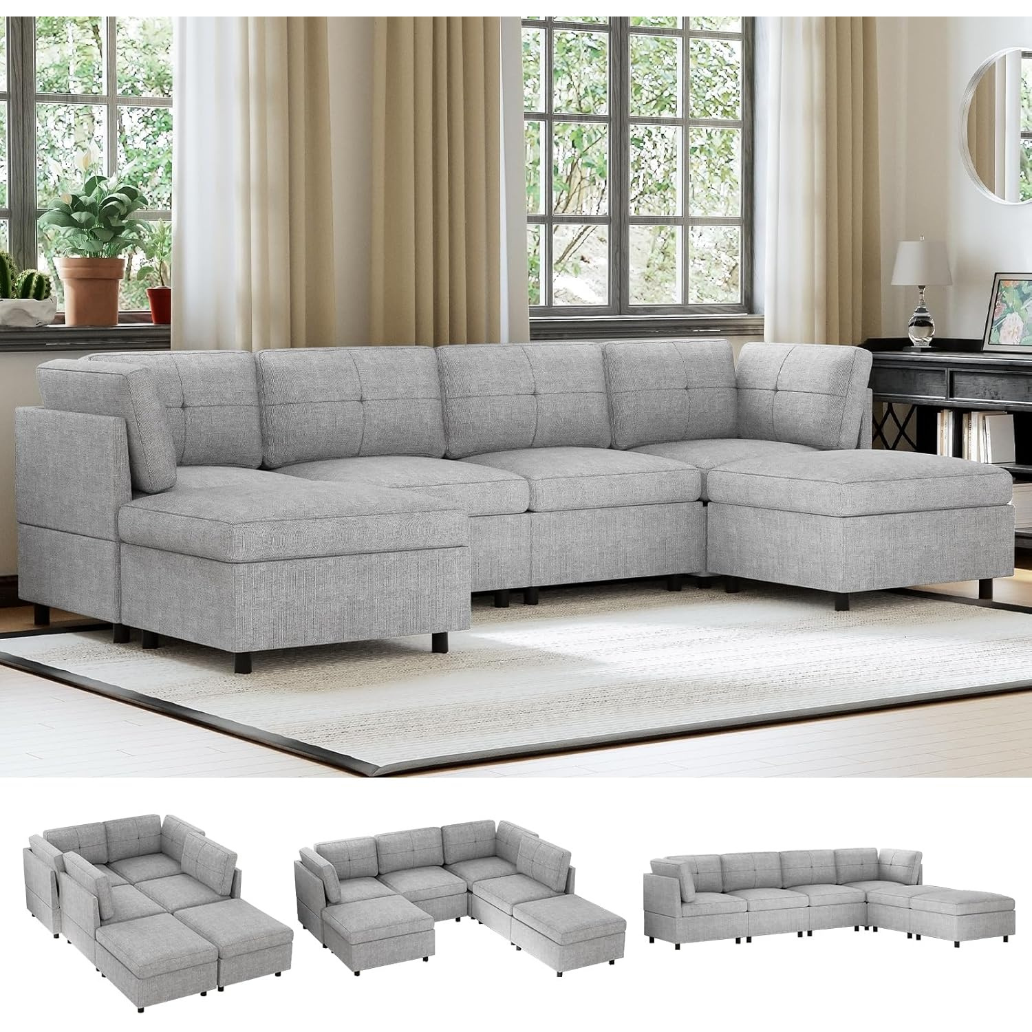 sectional sofas sold on Temu United States