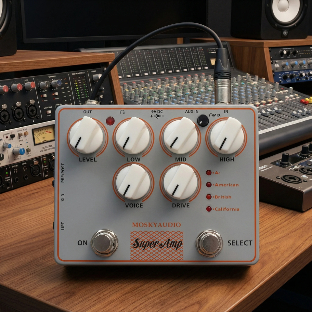 multi effects guitar pedal sold on Temu United States