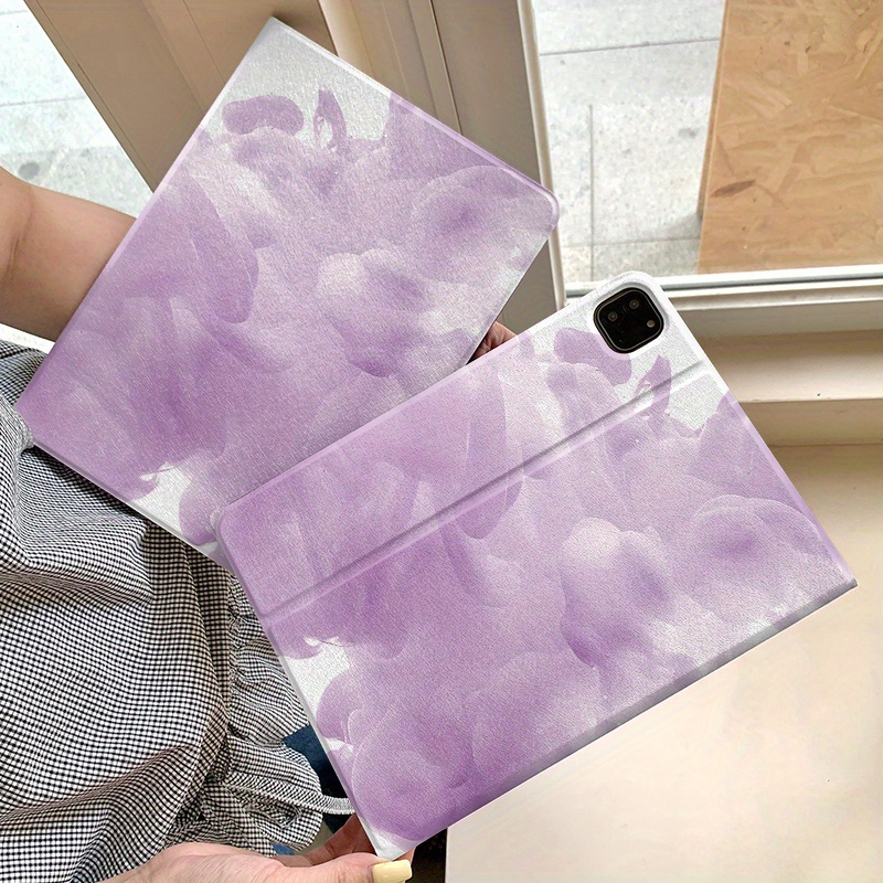 purple ipad case with keyboard sold on Temu United States