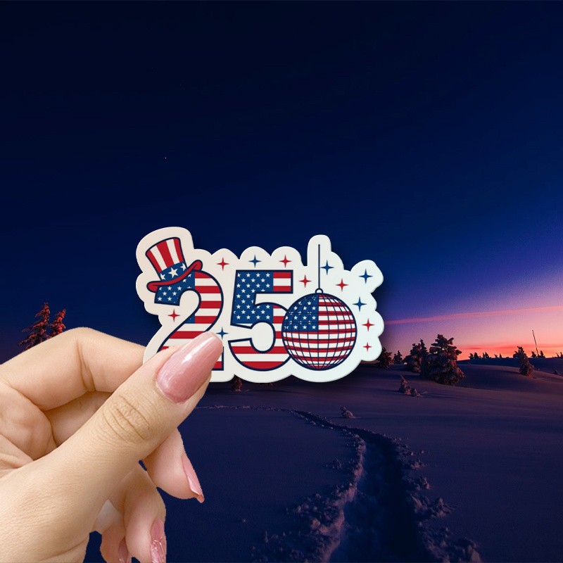 patriotic decals sold on Temu United States