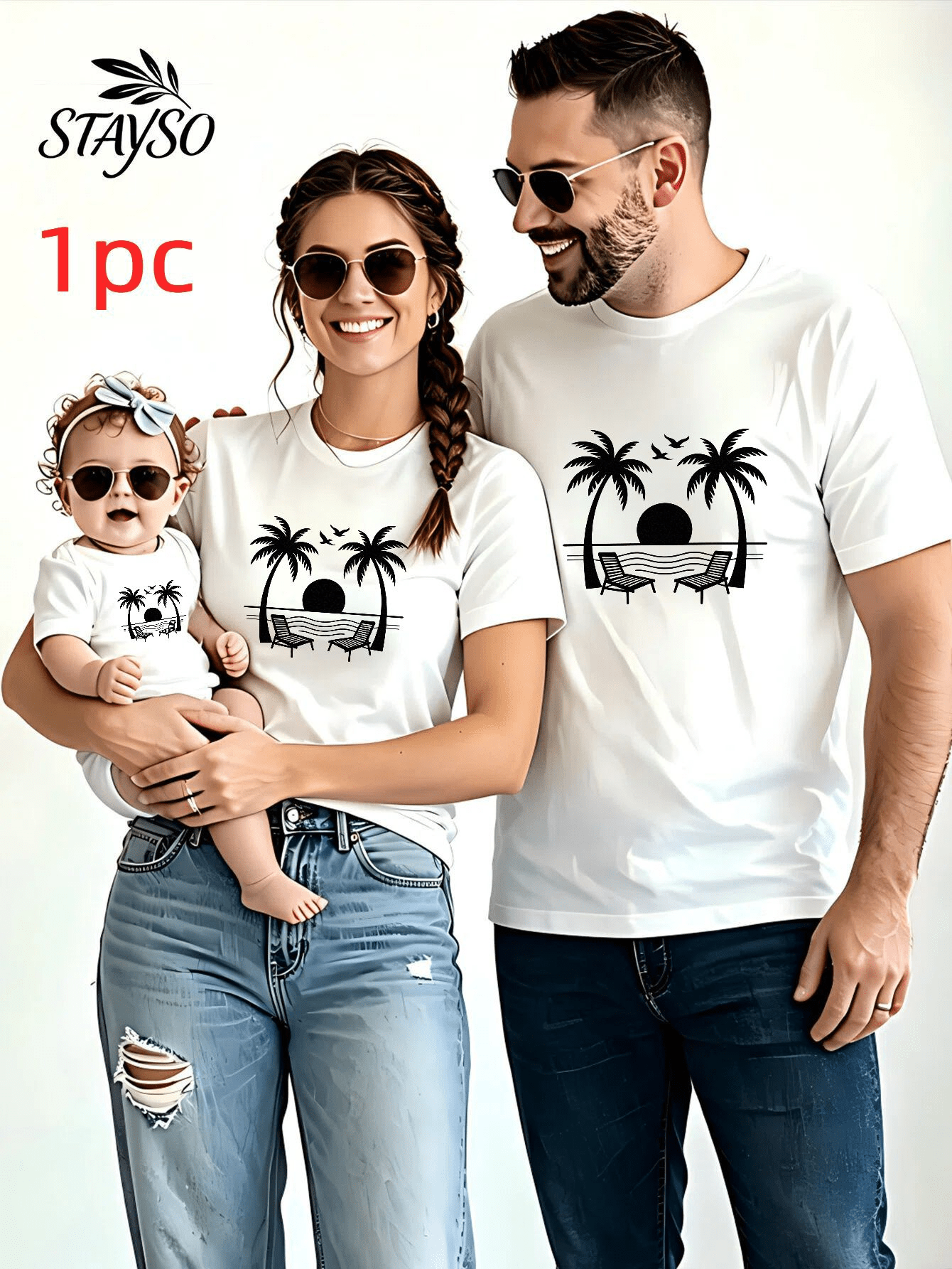matching family clothes sold on Temu United States