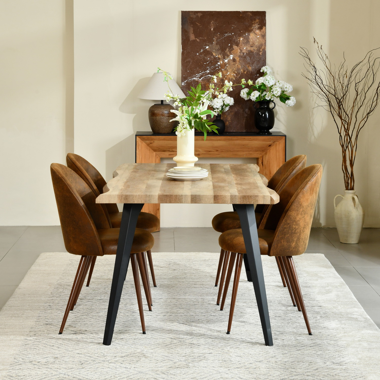 dining table set sold on Temu United States