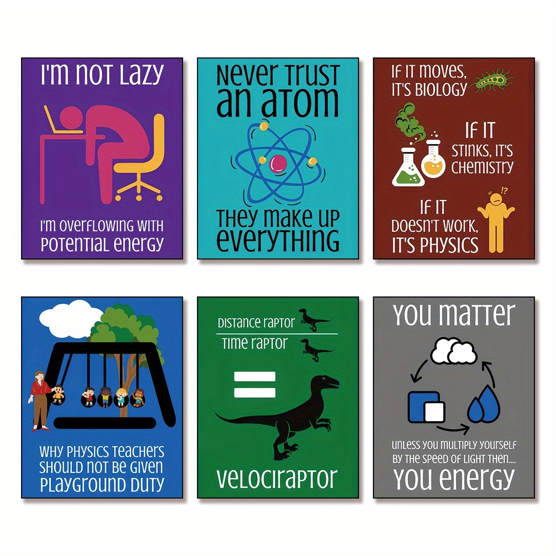 Physics Classroom Decorations