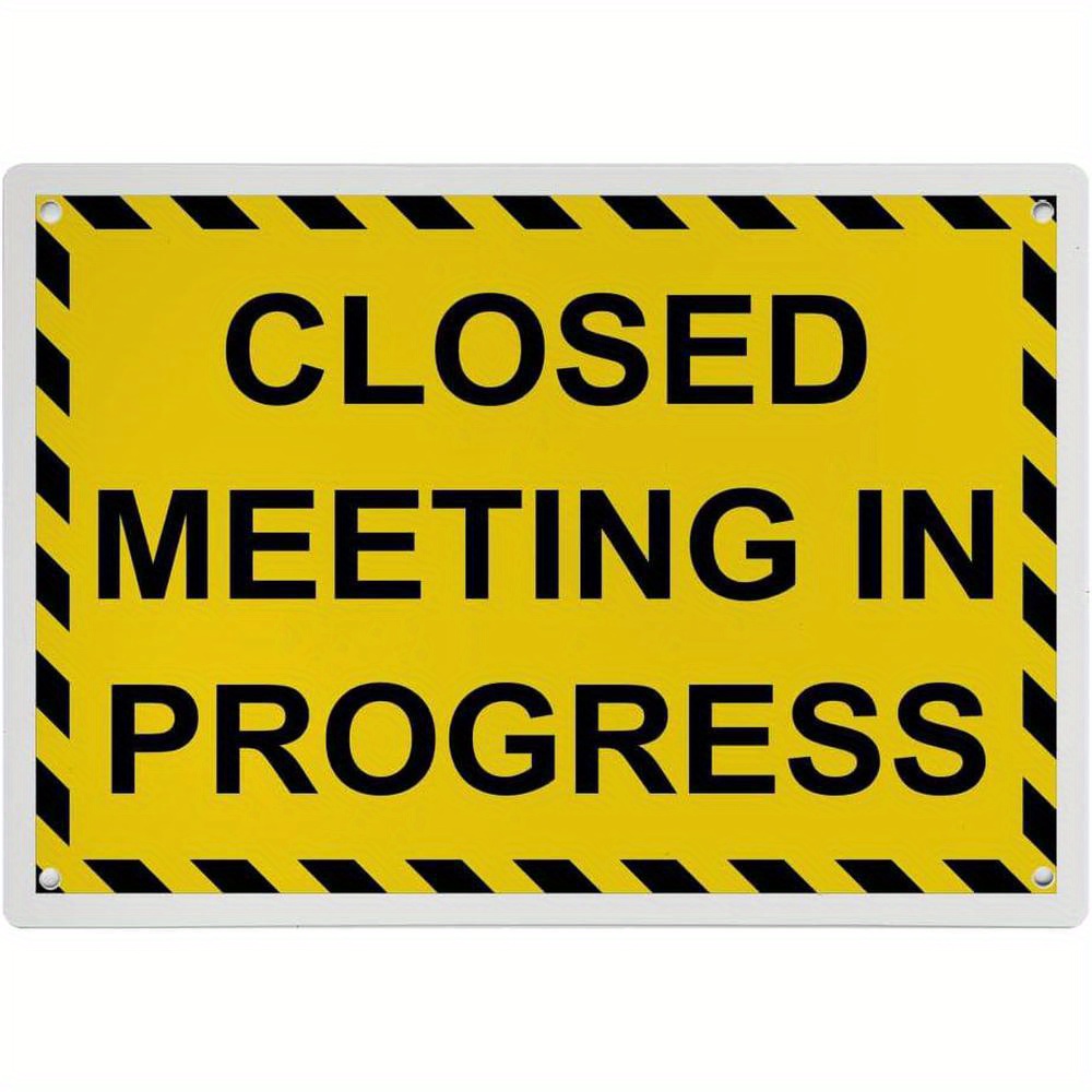 Im In A Meeting Sign