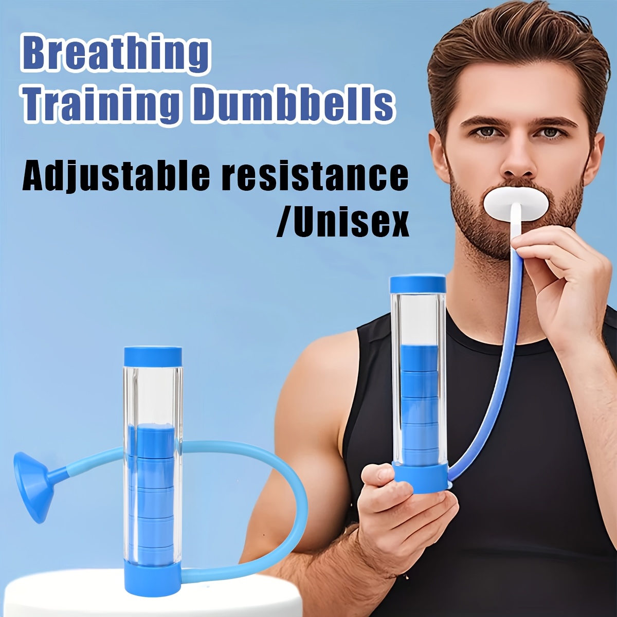 breathing exercise machine sold on Temu United States