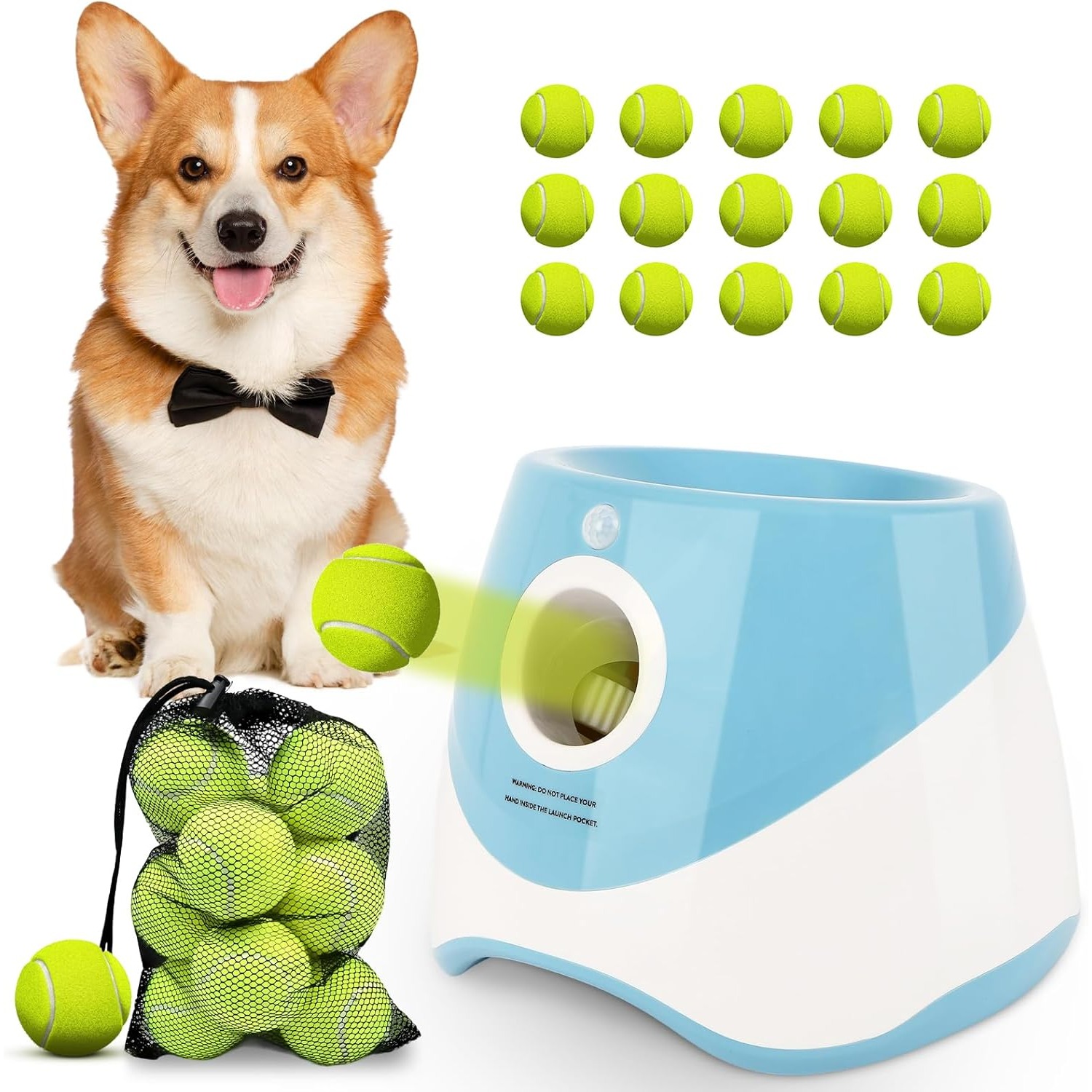 dog ball launcher sold on Temu United States