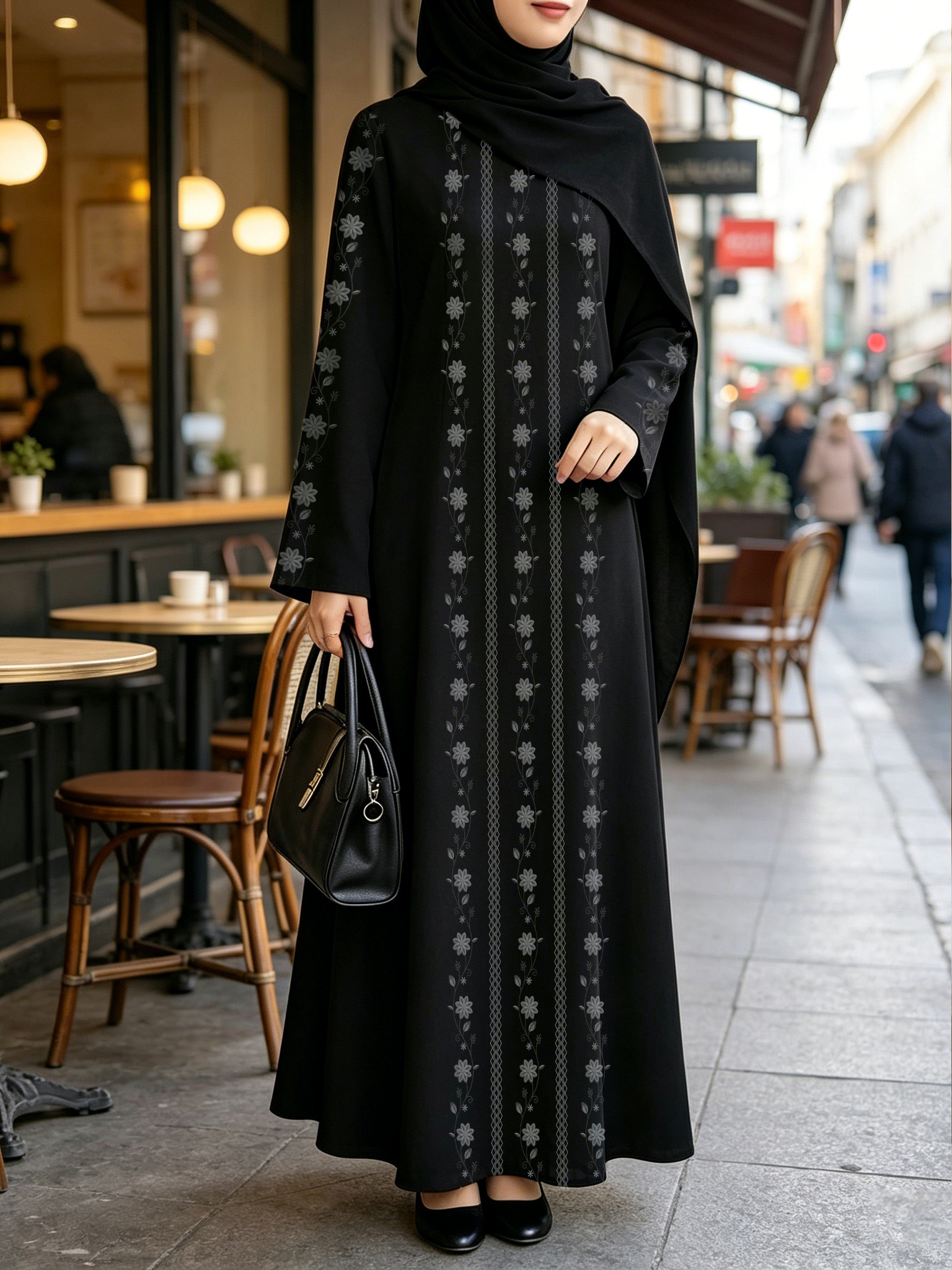 abaya robe sold on Temu United States