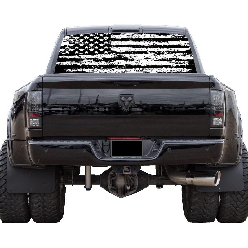 auto window decals and graphics sold on Temu United States
