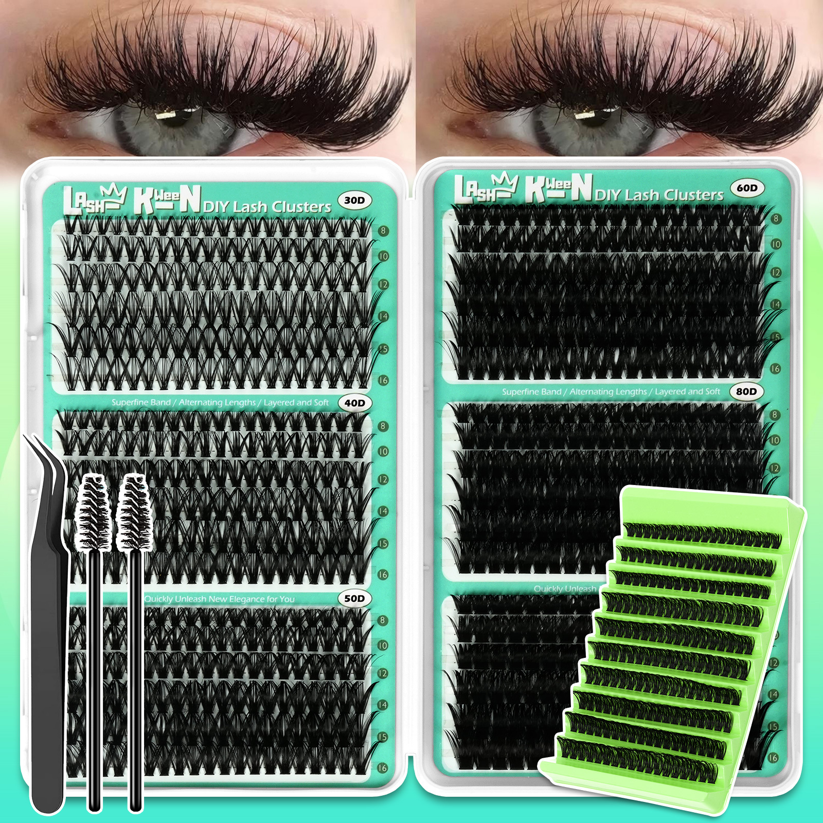 false lashes kit sold on Temu United States