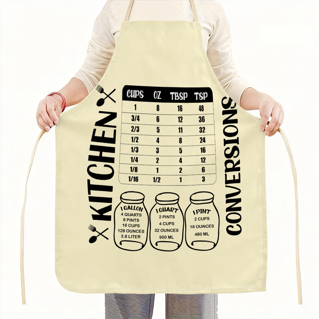kitchen measuring conversion chart sold on Temu Australia