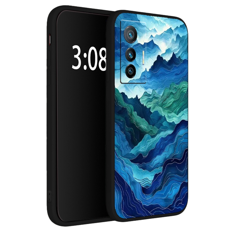 Matte mek TPU futrola za telefon sa pogledom na planine za - Temu Serbia